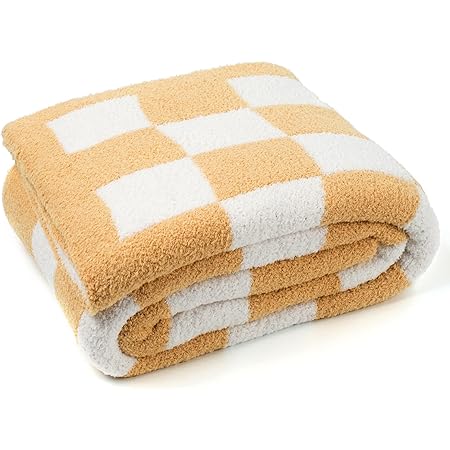 Amazon.com: Xinyonxin Checkered Blanket Super Soft Lightweight Fuzzy ...