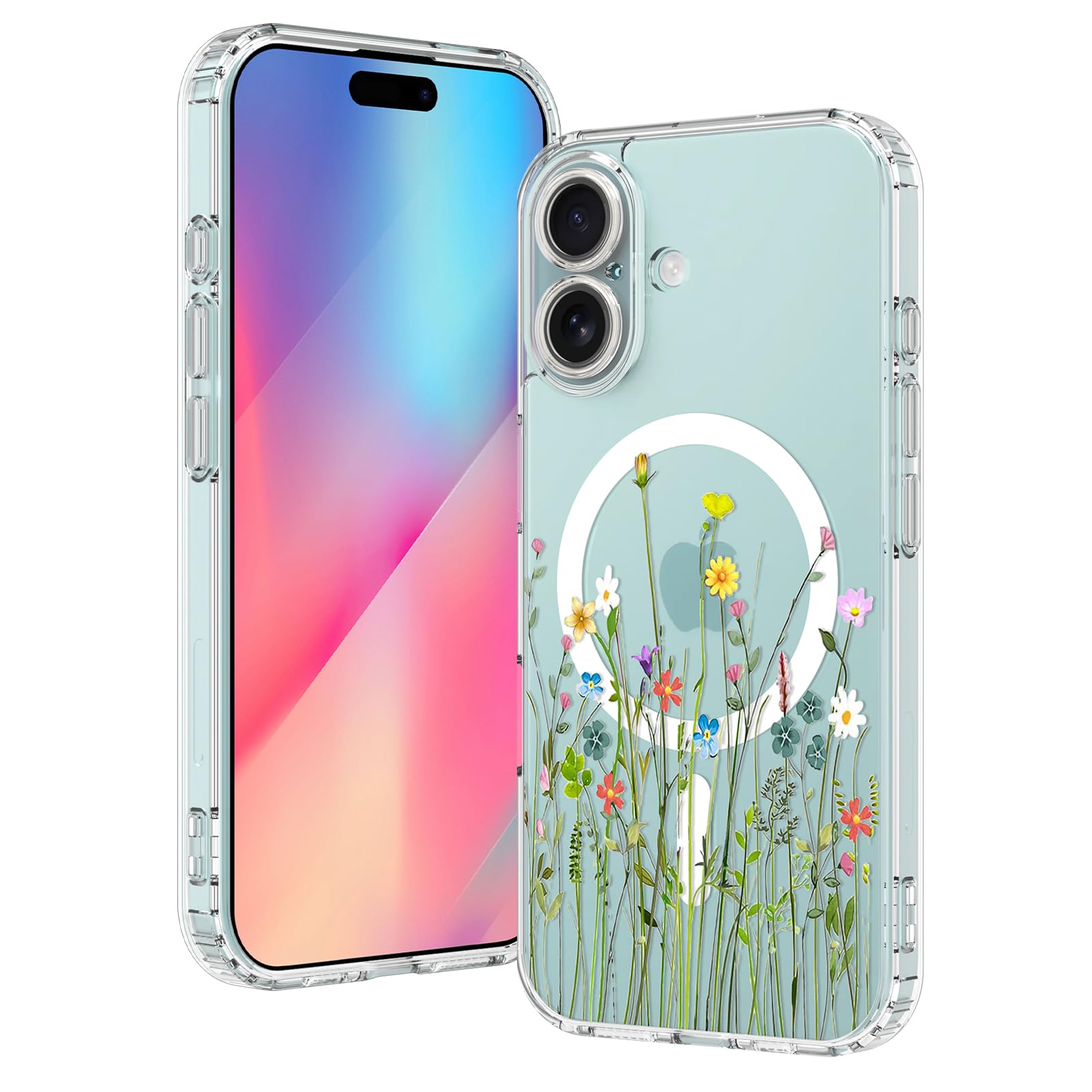 Amazon.com: OOK Magnetic for iPhone 16 Case [Compatible with Magsafe ...