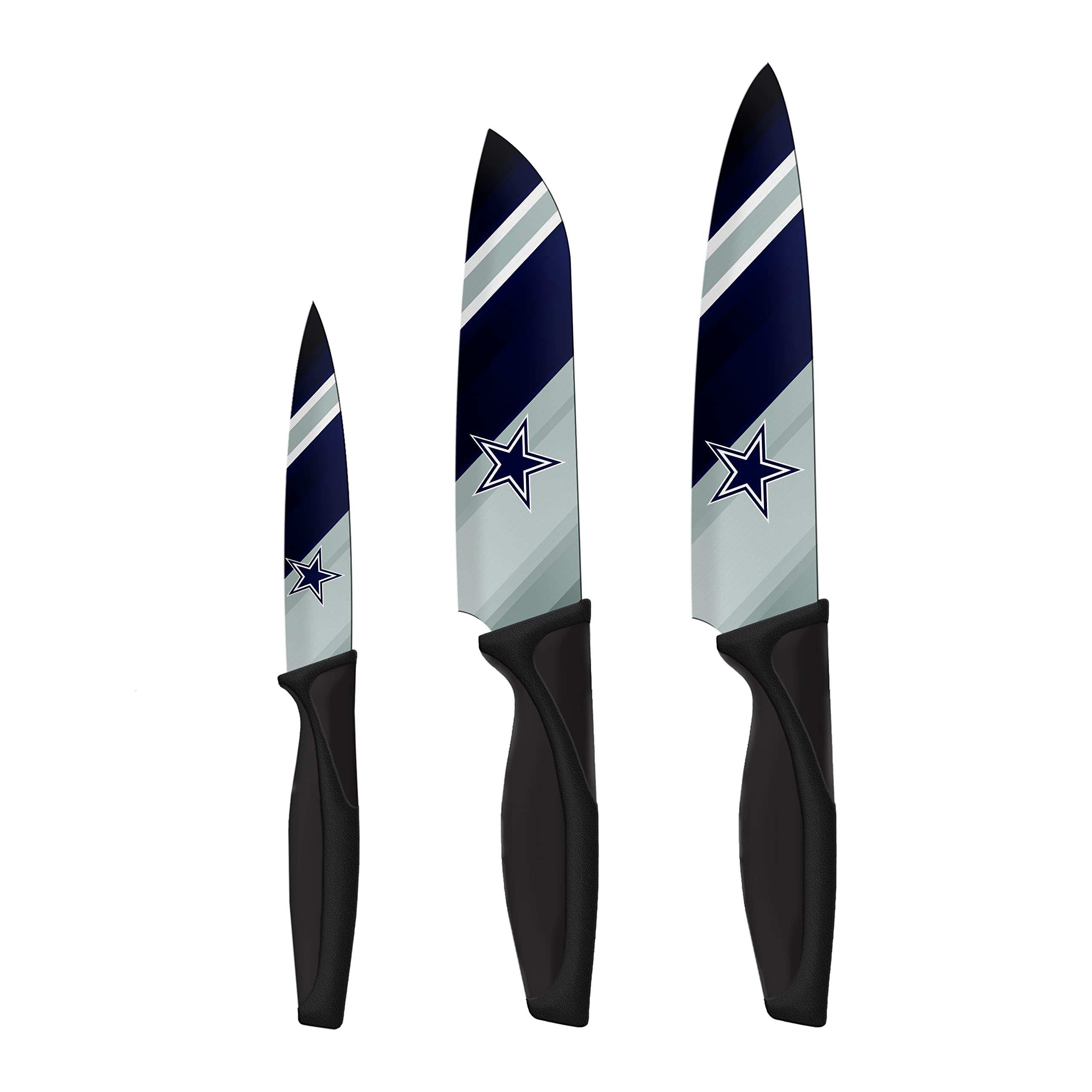Snapklik.com : NFL Dallas Cowboys 5-Piece Knife & Cutting Board Set