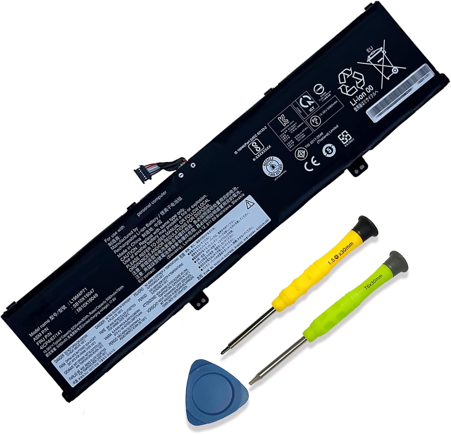 Amazon.com: Anepoch L19C6P71 Laptop Battery Replacement for Lenovo ...