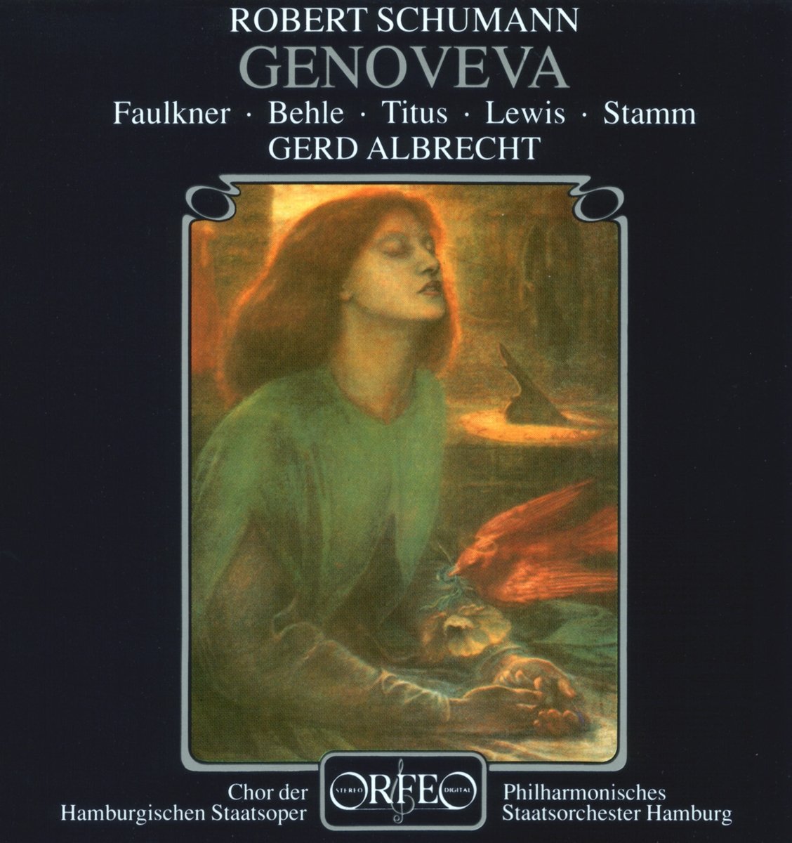 Schumann : Genoveva, opéra. Faulkner, Behle, Titus, Lewis, Stamm ...