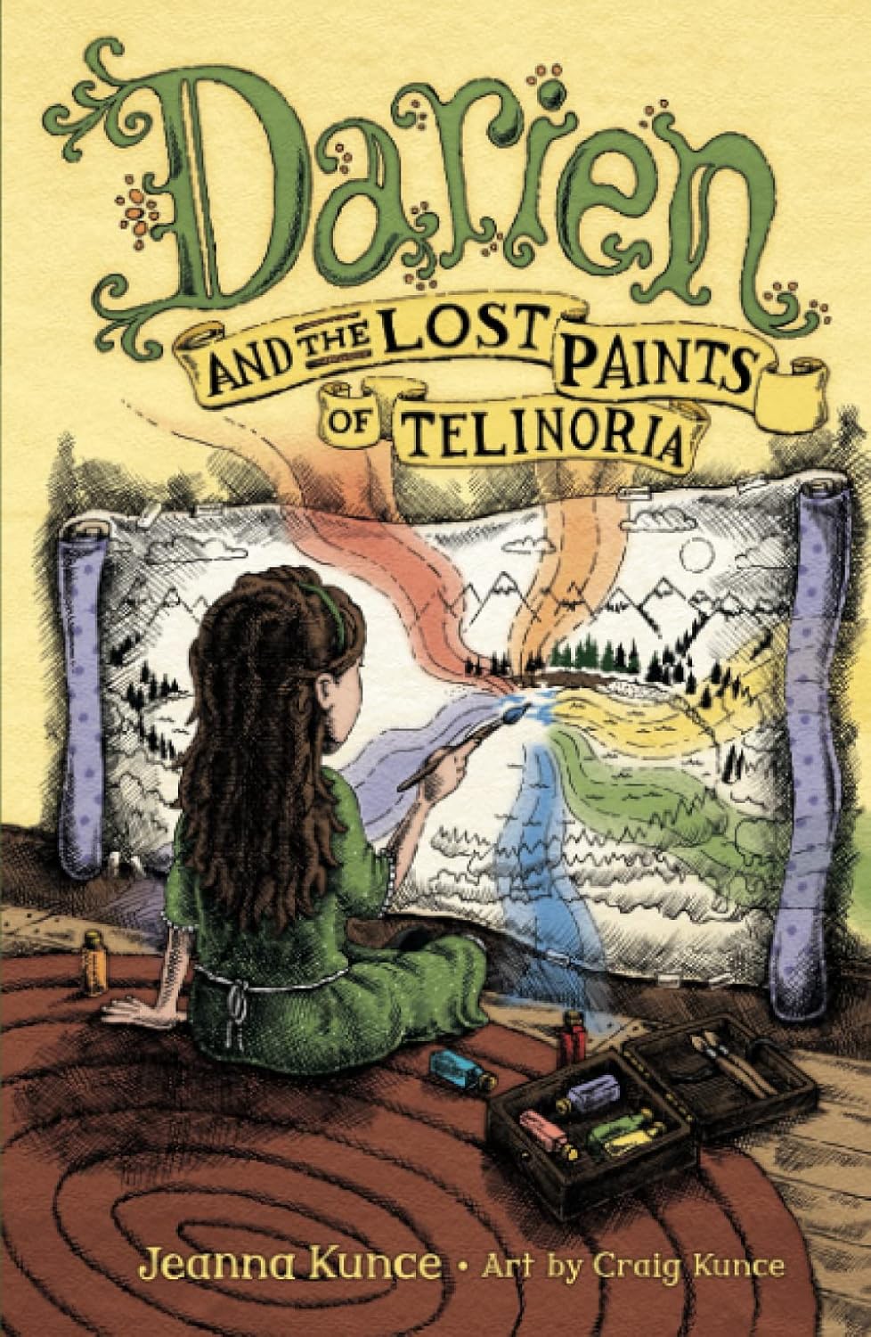 Darien and the Lost Paints of Telinoria (The Darien Series): Kunce ...