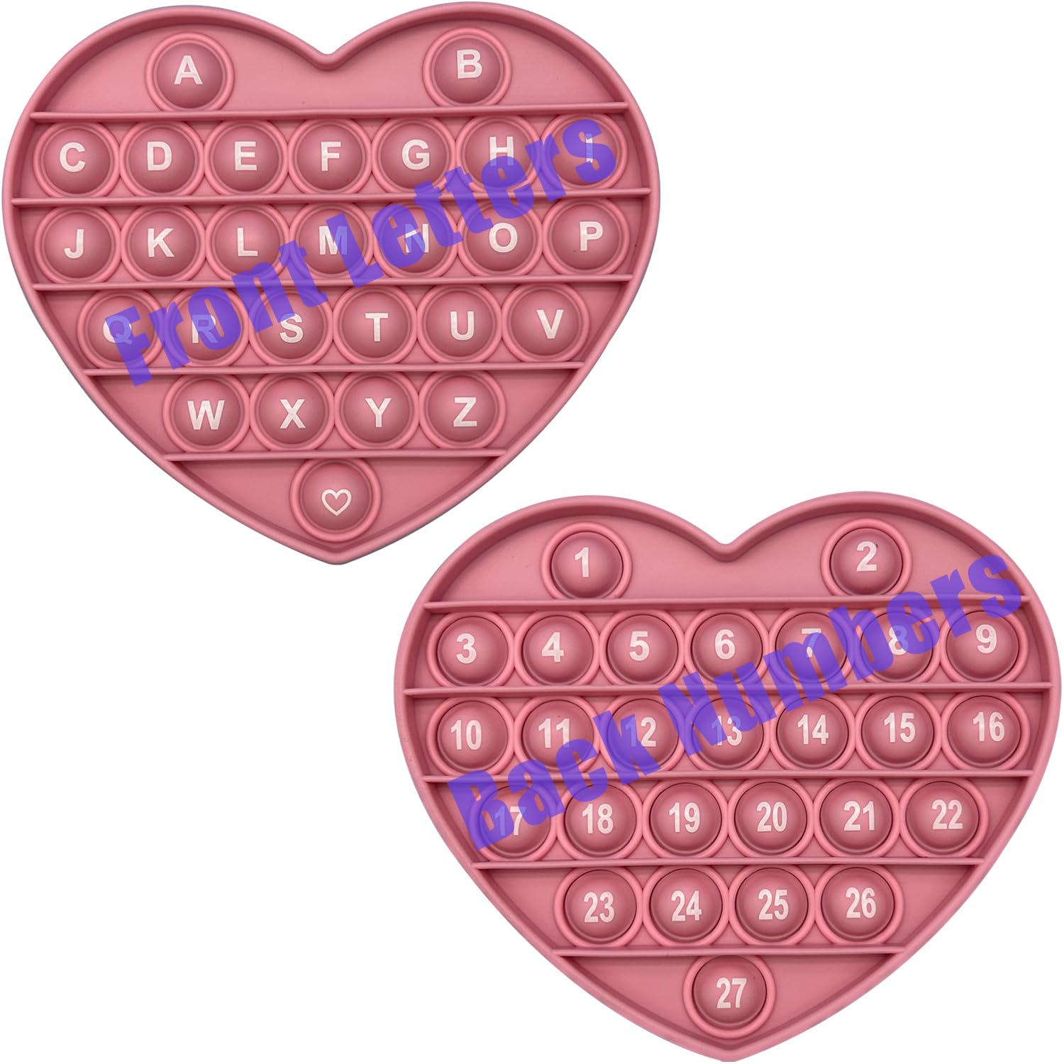 Heart In Bubble Letters