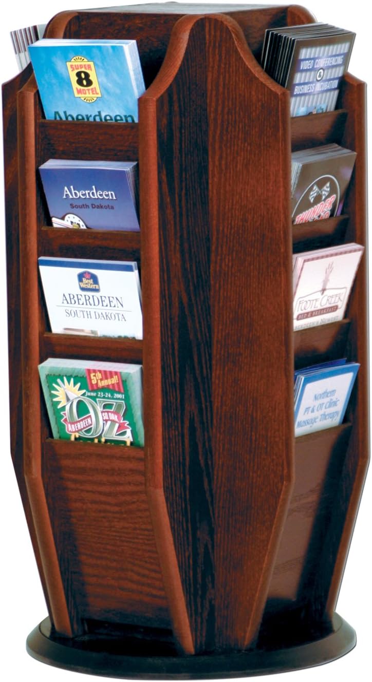 Amazon.com: Offex Cascade Spinning Countertop Display with 16 Brochure ...