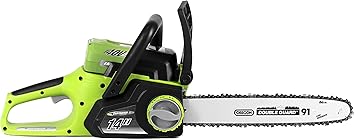 Amazon.com : Earthwise LCS34014 14-Inch 40-Volt Cordless Electric ...
