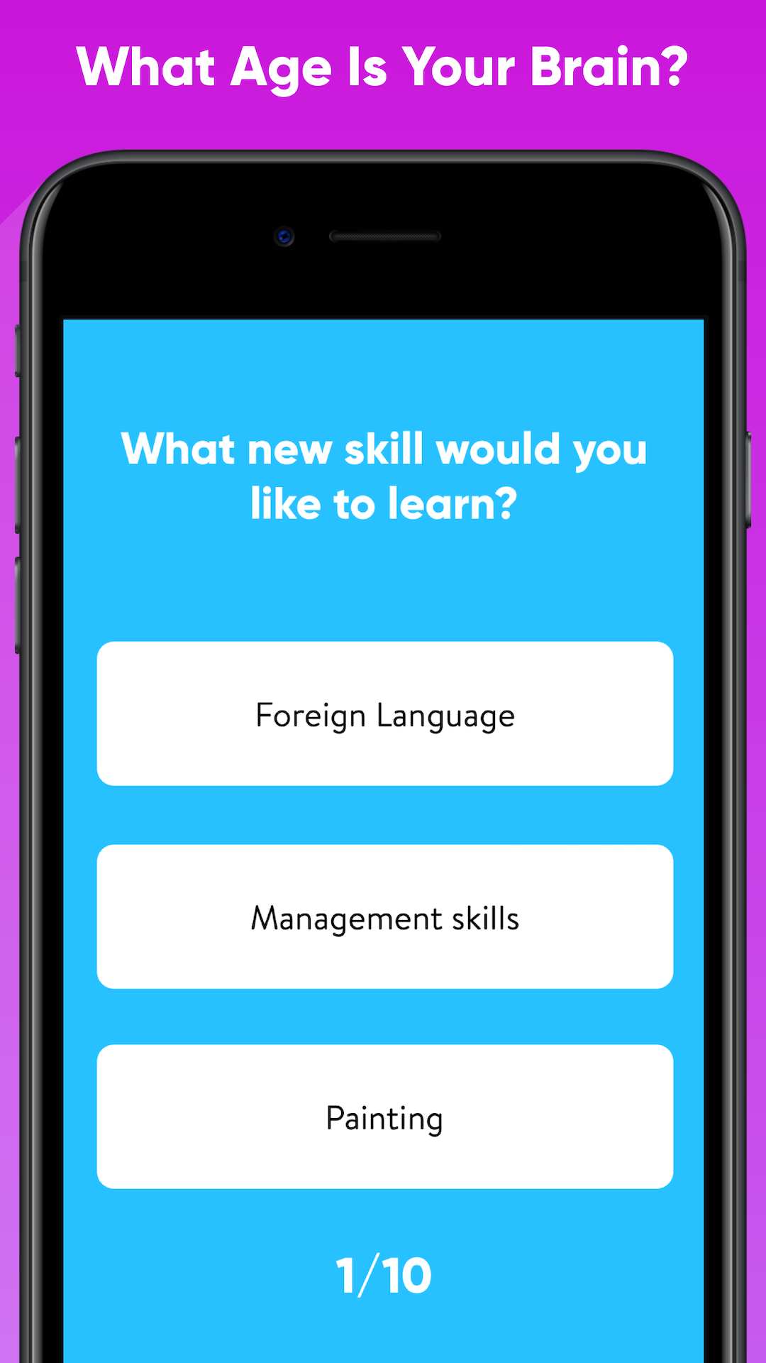 How Old Is Your Brain? - Brain Age Test - App on the Amazon Appstore