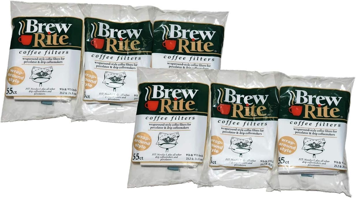 Amazon.com: Brew Rite Rockline Wrap Around Percolator Coffee Filters (6 ...