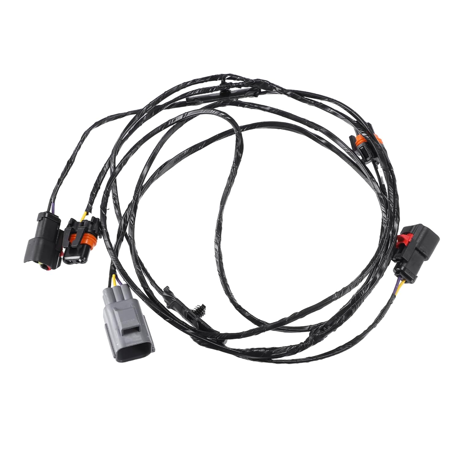 Amazon.com: X AUTOHAUX 1 Set Front Fog Light Lamp Wiring Harness for ...