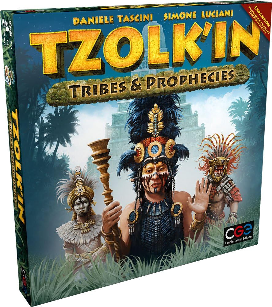Amazon.com: CGE Czech Games Edition Tzolkin Tribes & Prophecies Board ...