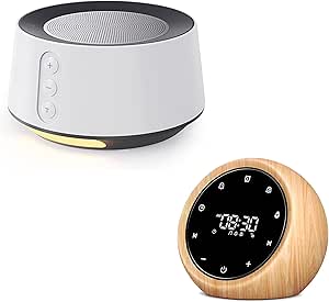 Amazon.com: BGOVERSS White Noise Sound Machine with 14 Soothing Sounds ...