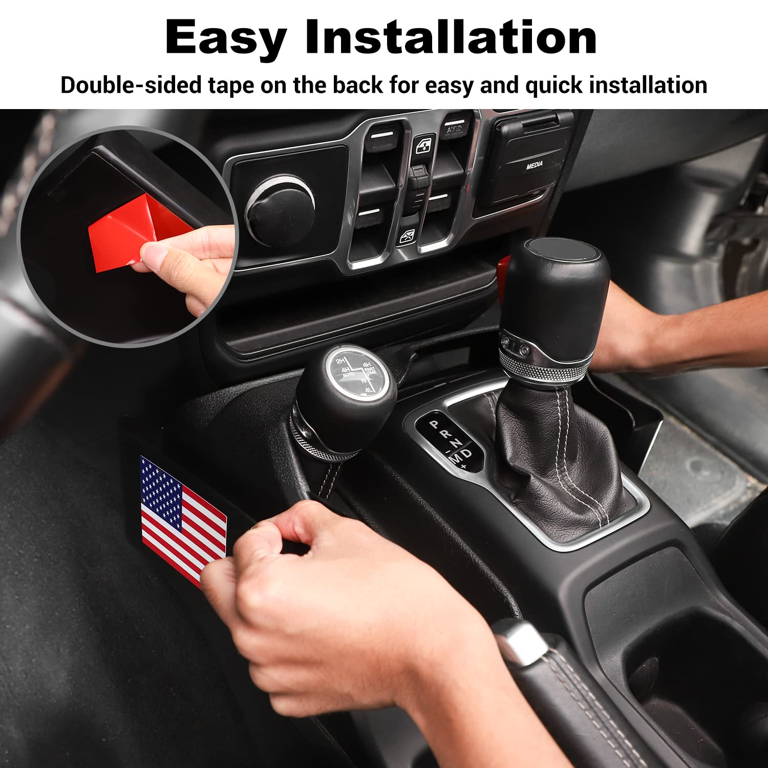 Snapklik.com : JWWY Update Gear Tray For 2018-2024+ Jeep Wrangler JL ...