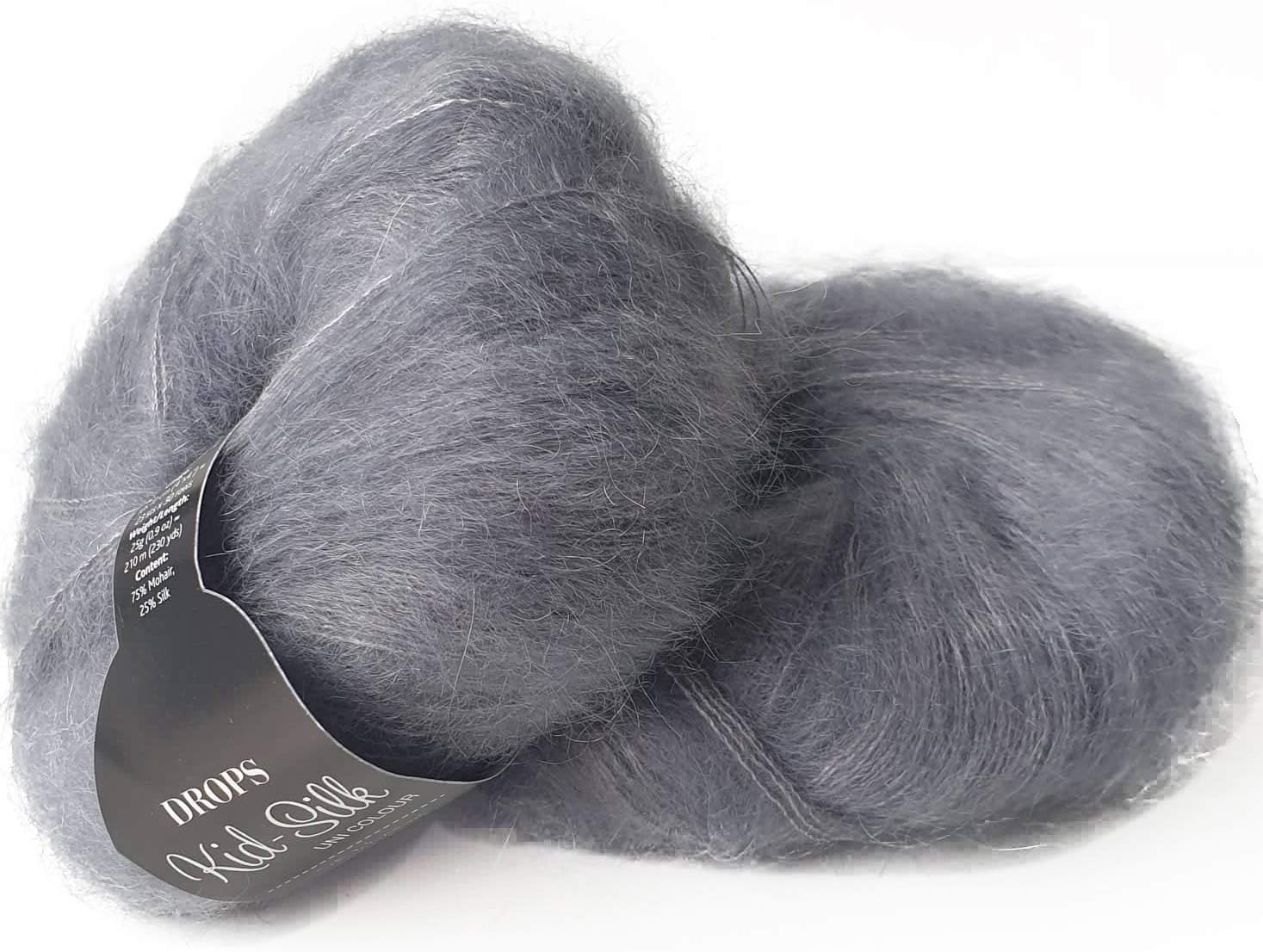 Kid Silk - Mulitple colours Garnstudio DROPS Knitting Lace Weight ...