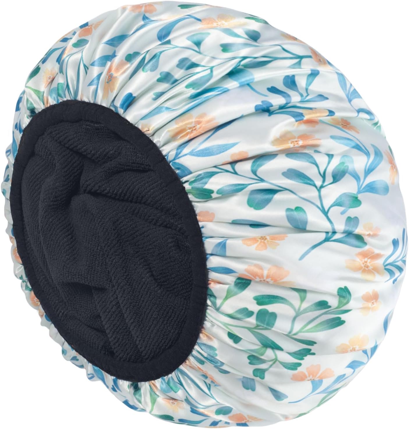 Amazon.com : Gootty Shower Caps, Terry lined Reusable shower cap ...