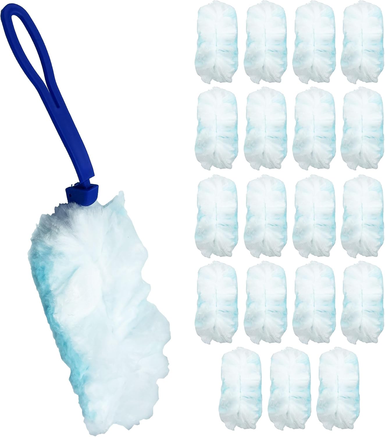 Fluffy Duster Refills, Cobweb Duster, 1 Handle + 20 Refills, Dusters ...