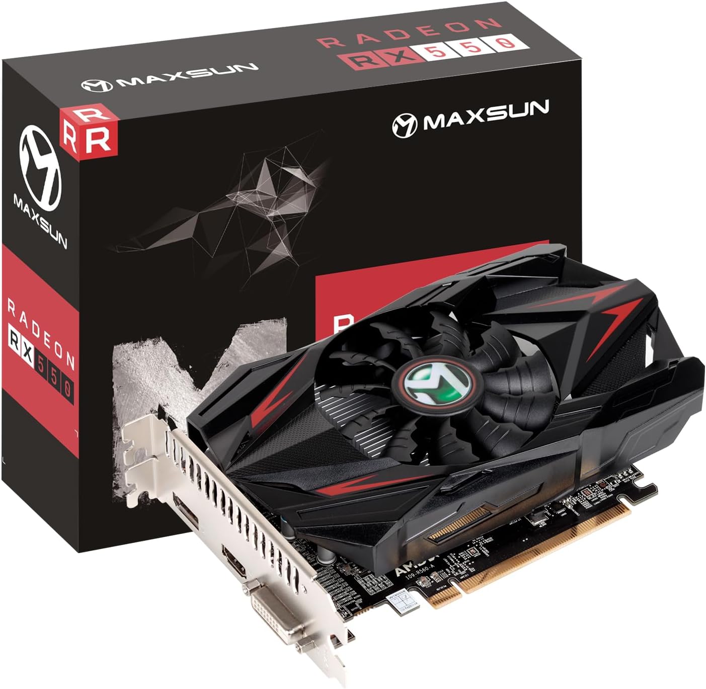 Amazon.in: Buy MAXSUN AMD Radeon RX 550 4GB GDDR5 ITX Computer PC ...
