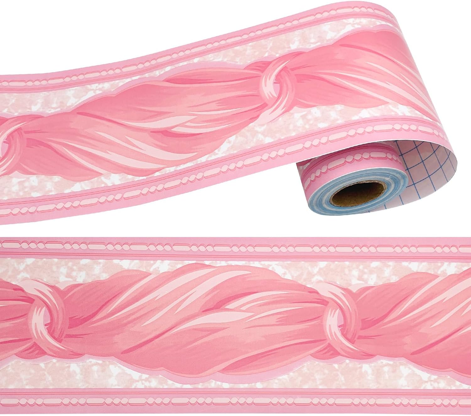 Taamall Simplemuji 10Meters Pink Bowknot PVC Self Adhesive Wallpaper ...