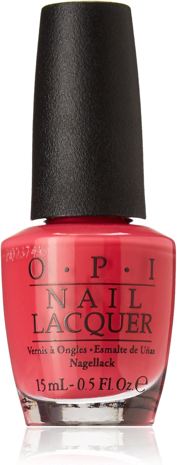OPI Nail Lacquer - # NL B35 Charged Up Cherry for Women Nail Polish 0.5 ...