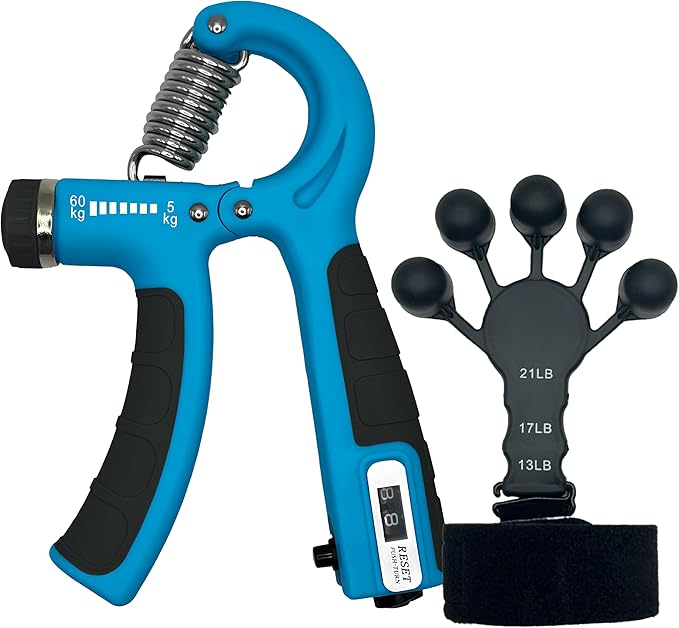 Amazon.com : Finger Training Grip Strength Trainer - Hand Gripper ...