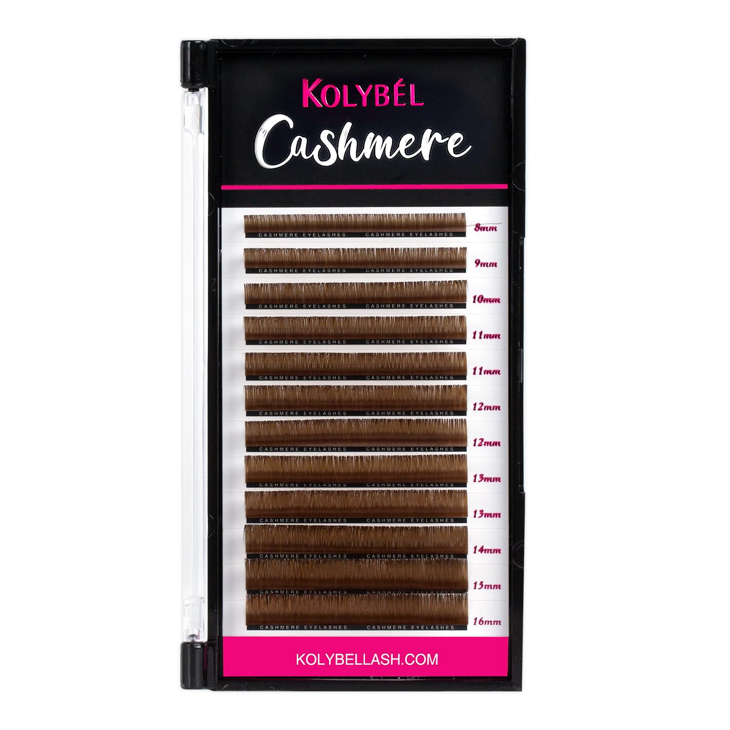Amazon.com: Kolybel Colored Premium Eyelash Extensions 0.05 D Curl 8 ...