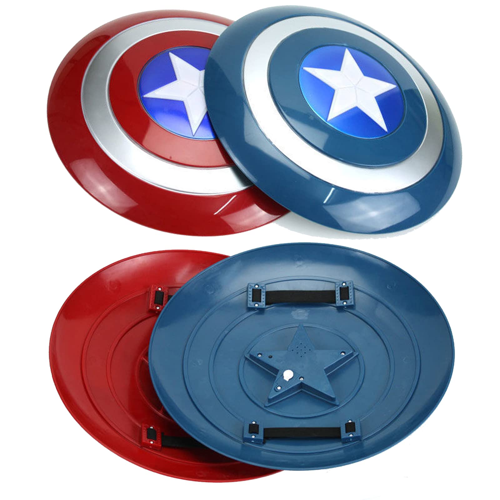 Snapklik.com : Superhero 12" Shield Superhero Cape Set Superhero Dress ...