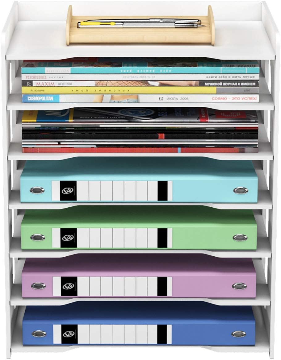 Amazon.com: Natwind Office Paper Organizer for Desk Desktop Organizer ...