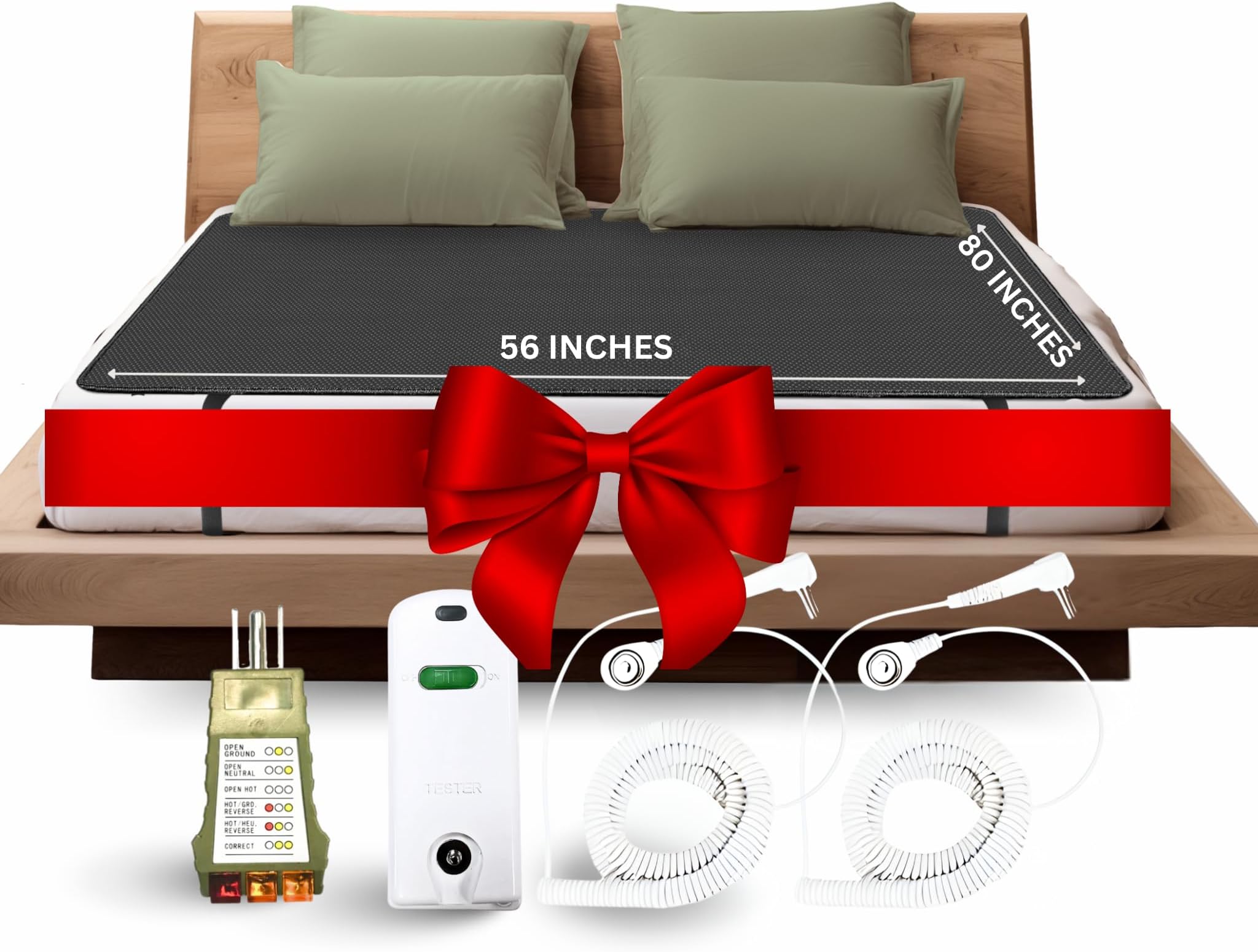 Amazon.com: Promagnet Magnetic Mattress Pad - Twin 1" Thick Standard ...