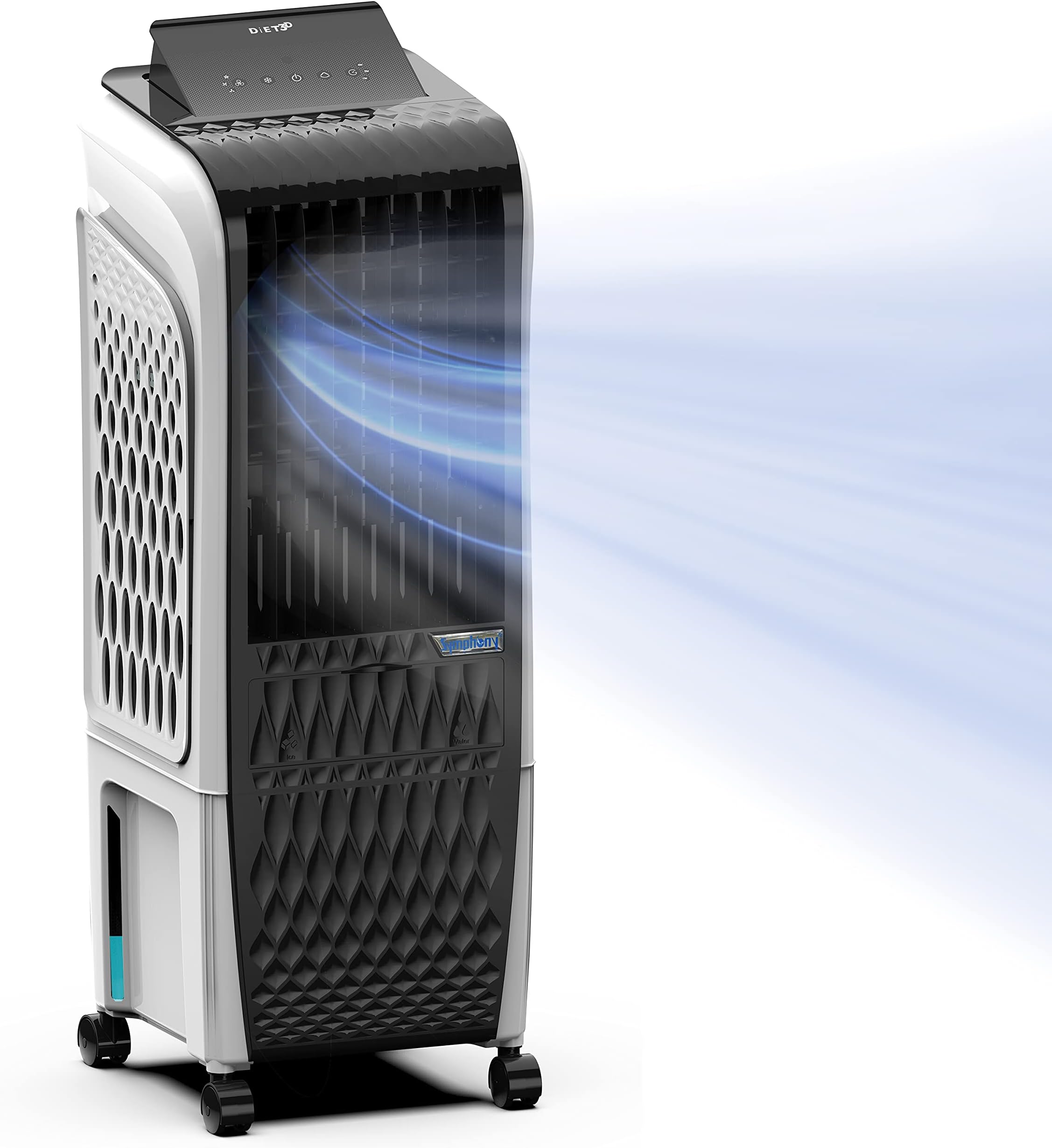 SYMPHONY Evaporative Portable Air Cooler for Home Office, 20 Litres ...