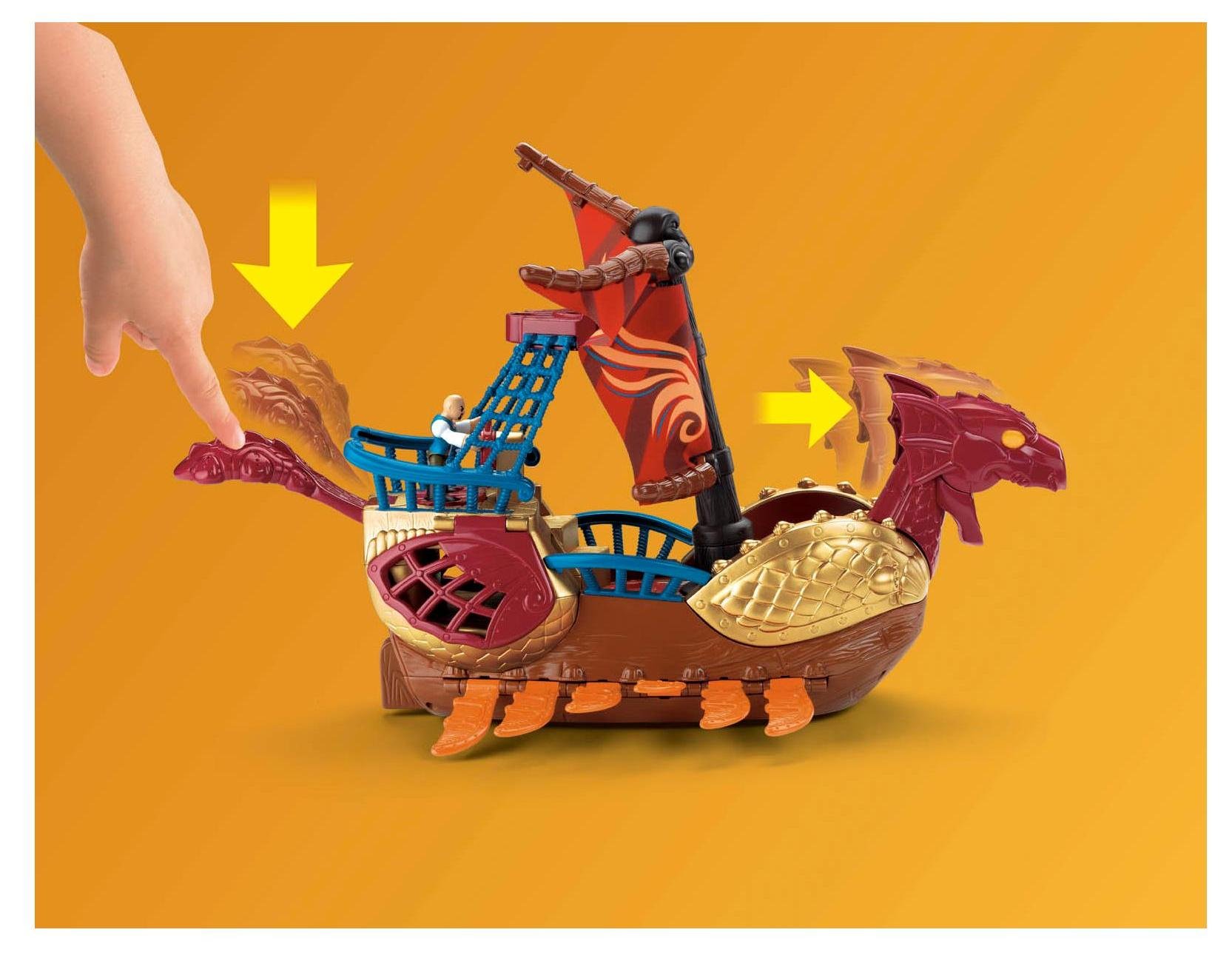 Imaginext Serpent Pirate Ship