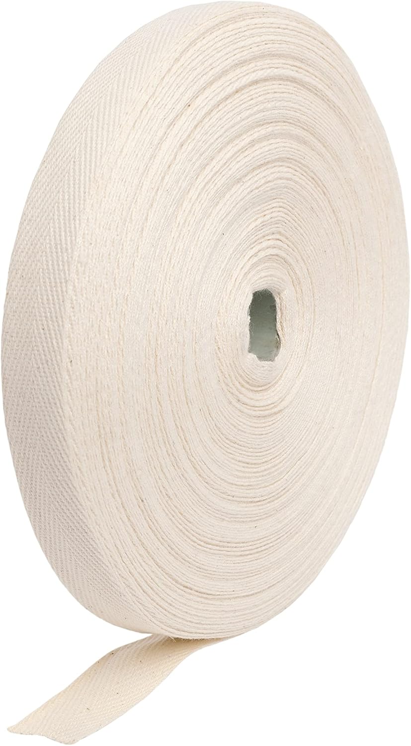 Kraftz 100% Cotton Bias Binding Tape 50m | Cotton Tape for Bunting with ...