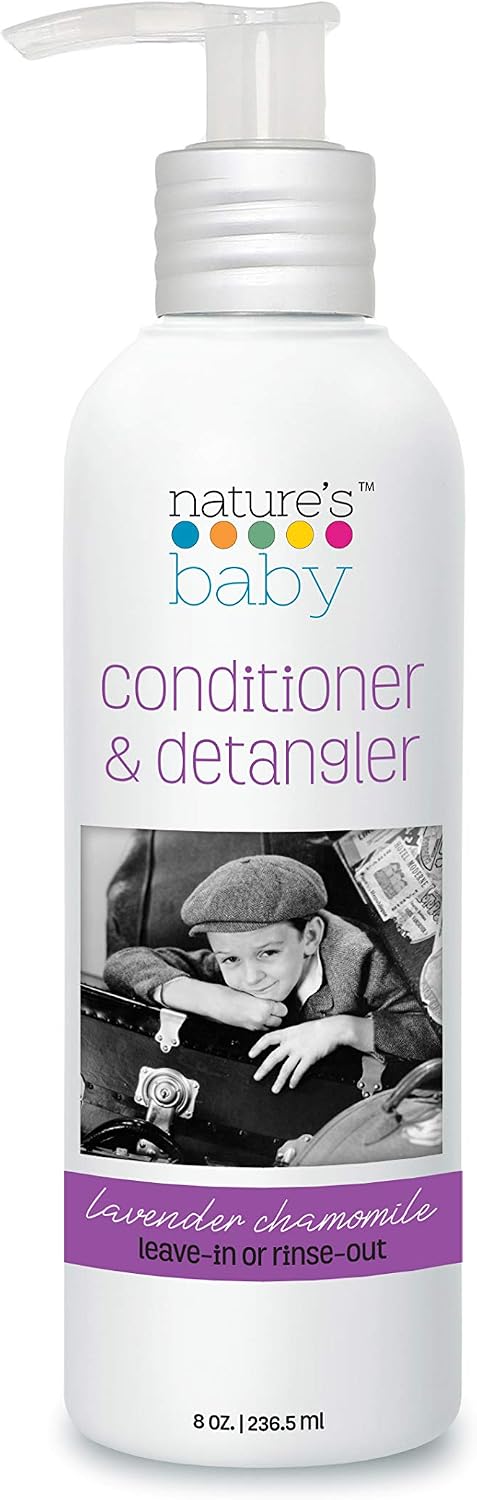 Amazon.com : Nature's Baby Conditioner & Detangler - Formulated for ...
