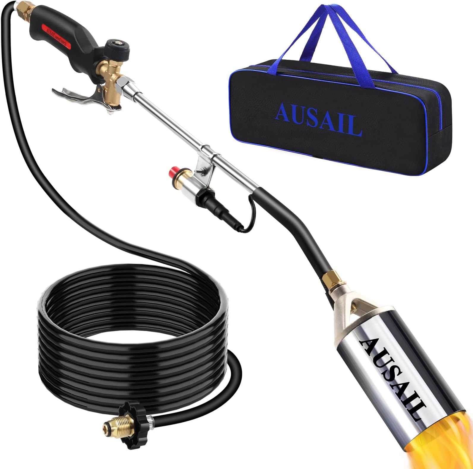 Amazon.com: Propane Torch Weed Burner,Weed Torch,High Output 1,800,000 ...