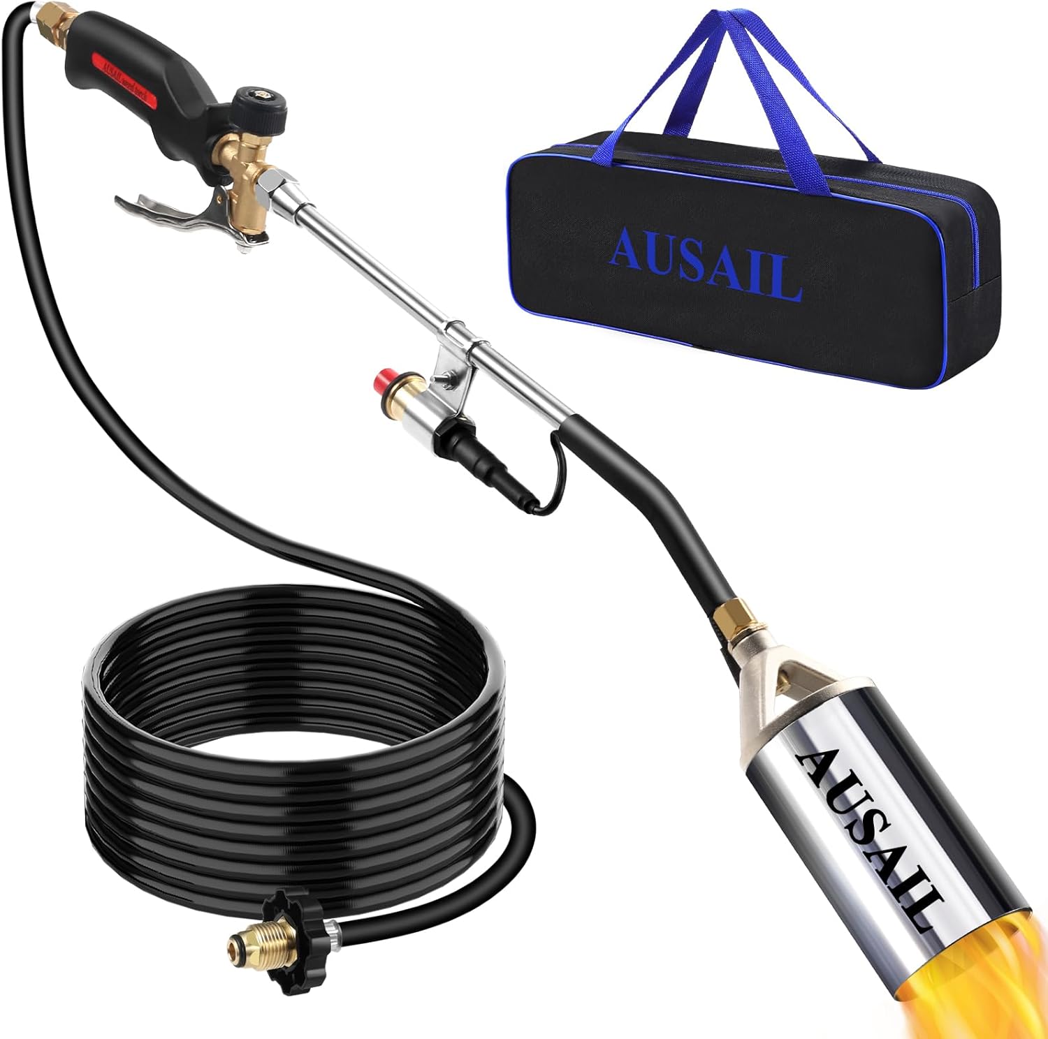 Amazon.com : Propane Torch Weed Burner with Storage Bag,Blow Torch ...