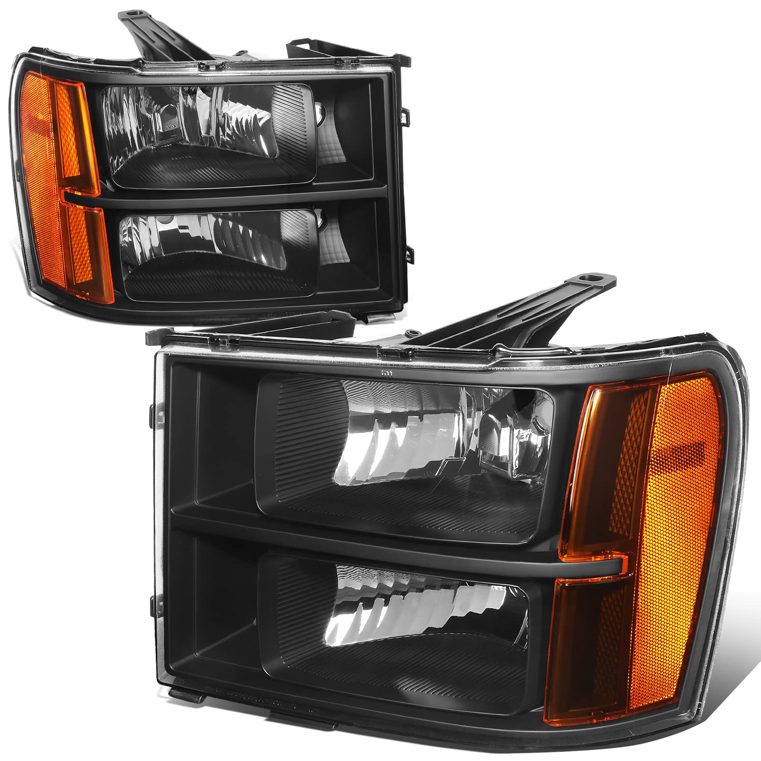 Amazon.com: Auto Dynasty Headlight Assembly Halogen Headlamp Compatible ...