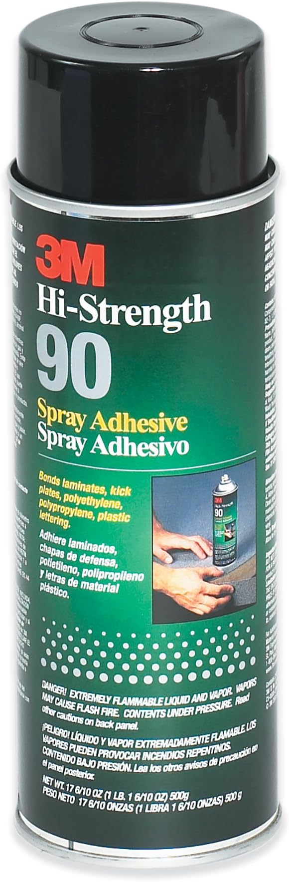 Amazon.com: 3M(TM) Hi-Strength 90 Spray Adhesive, Inverted Aerosol Net ...