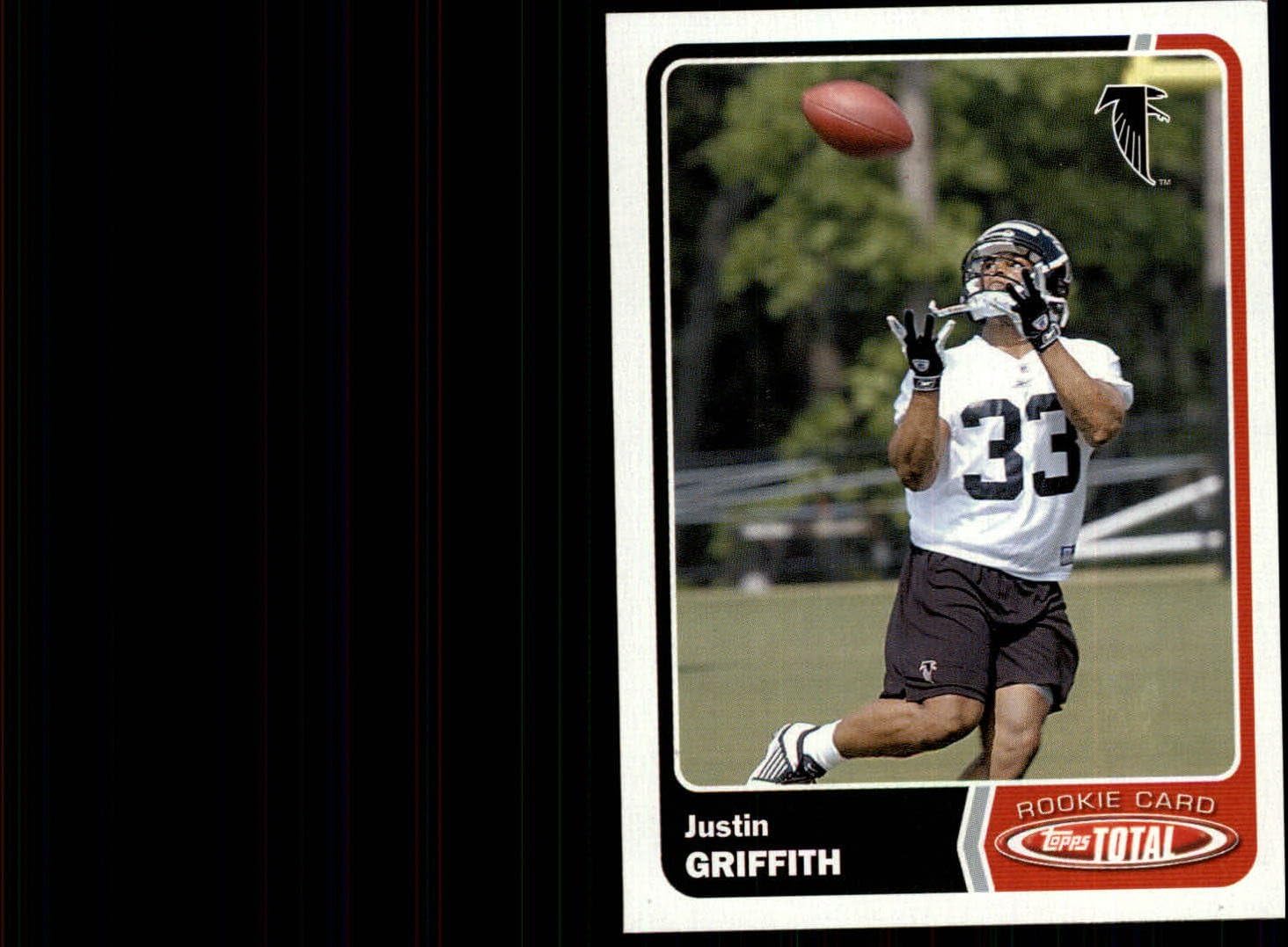 Amazon.com: 2003 Topps Total #512 Justin Griffith RC NFL Football ...
