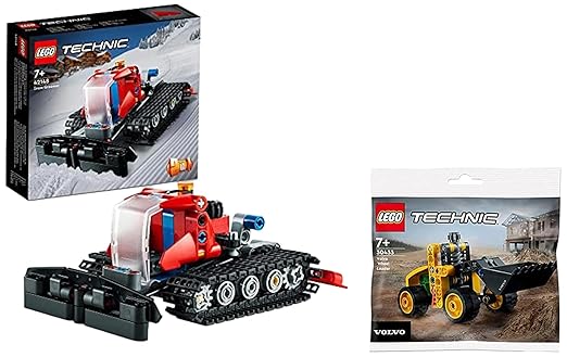 LEGO Technic Snow Groomer 42148 Building Toy Set (178 Pieces) 30433 ...