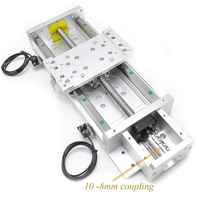 Buy CNC Linear Rail Guide 100mm Ballscrew 1605 Slide Stage Load 250kg ...