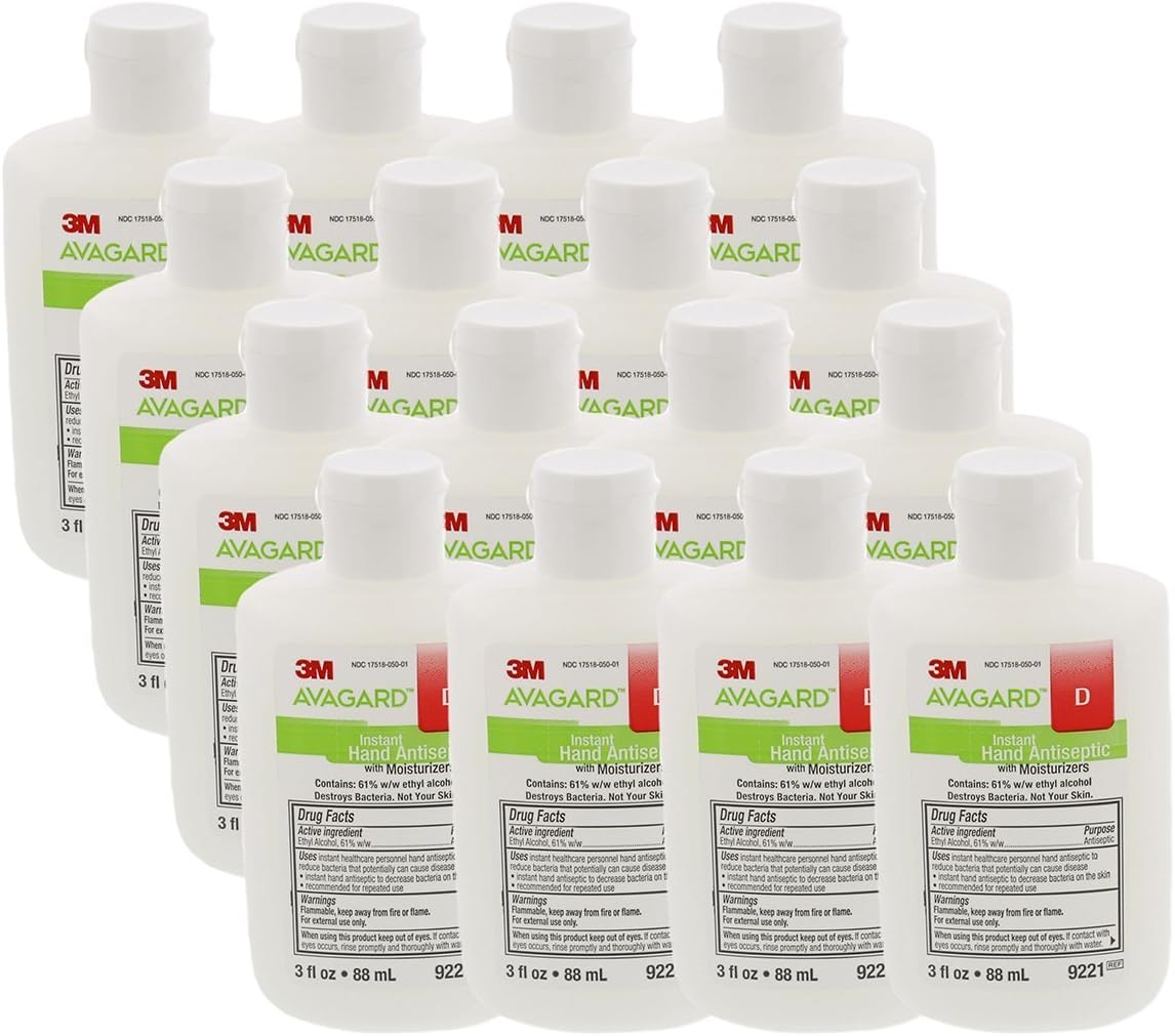 Amazon.com : 3M Avagard D Instant Hand Antiseptic with Moisturizers ...