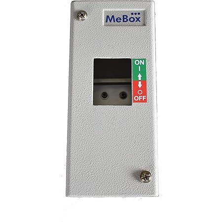 MeBox 2 Pole MCB Metal Box : Amazon.in: Home Improvement