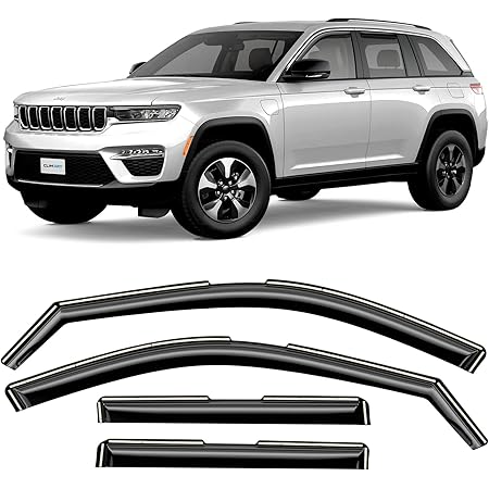 Amazon.com: Goodyear Shatterproof in-Channel Window Deflectors for Jeep ...