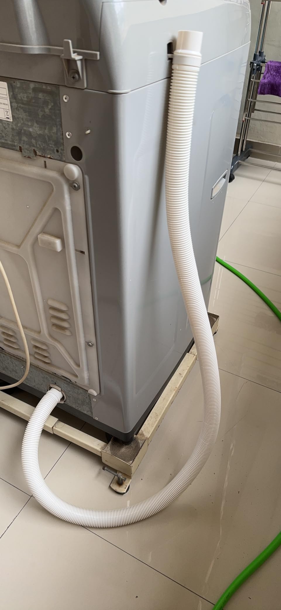 1.5 Meter Top load/Semi Load Washing Machine Outlet Drain Waste Water ...