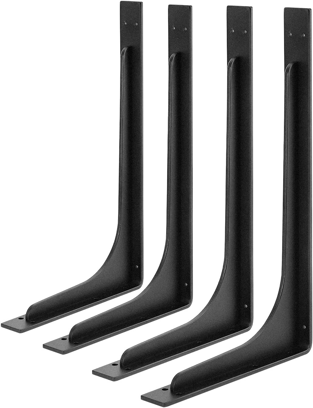 Amazon.com: 12inch x 7inch shelf brackets,L Shelf Brackets, die-cast ...