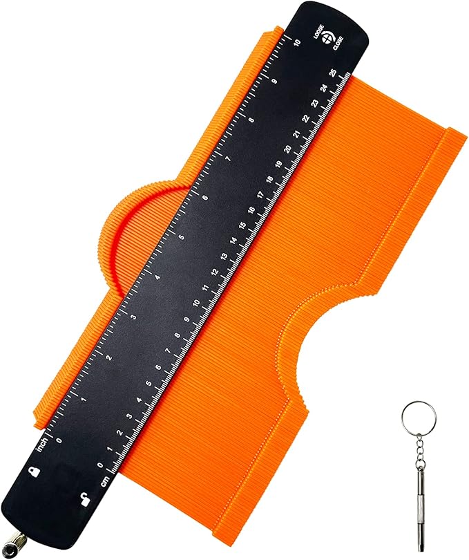 10 Inch Super Gauge Shape and Outline Tool, Contour Gauge Profile Tool ...