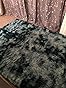 Amazon.com: DweIke Fluffy Dark Green Rugs for Bedroom Living Room, 3x5 ...