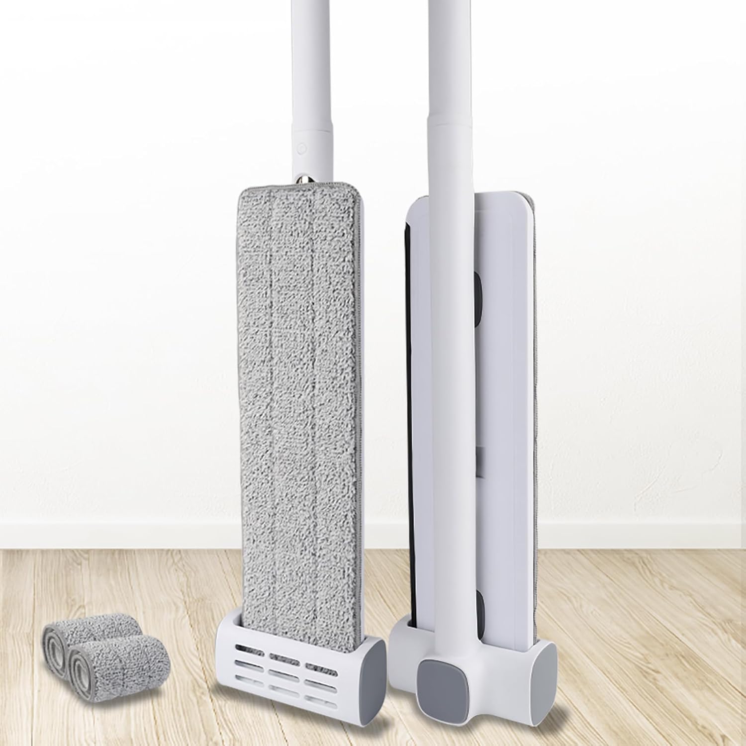 Amazon.com: KDIJET Squeeze Mop, Can Stand Upright, Hands Free Flat ...