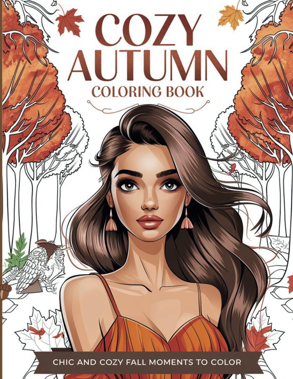 Amazon.com: Cozy Autumn, Coloring Book. Autunno da colorare.: Libro da ...