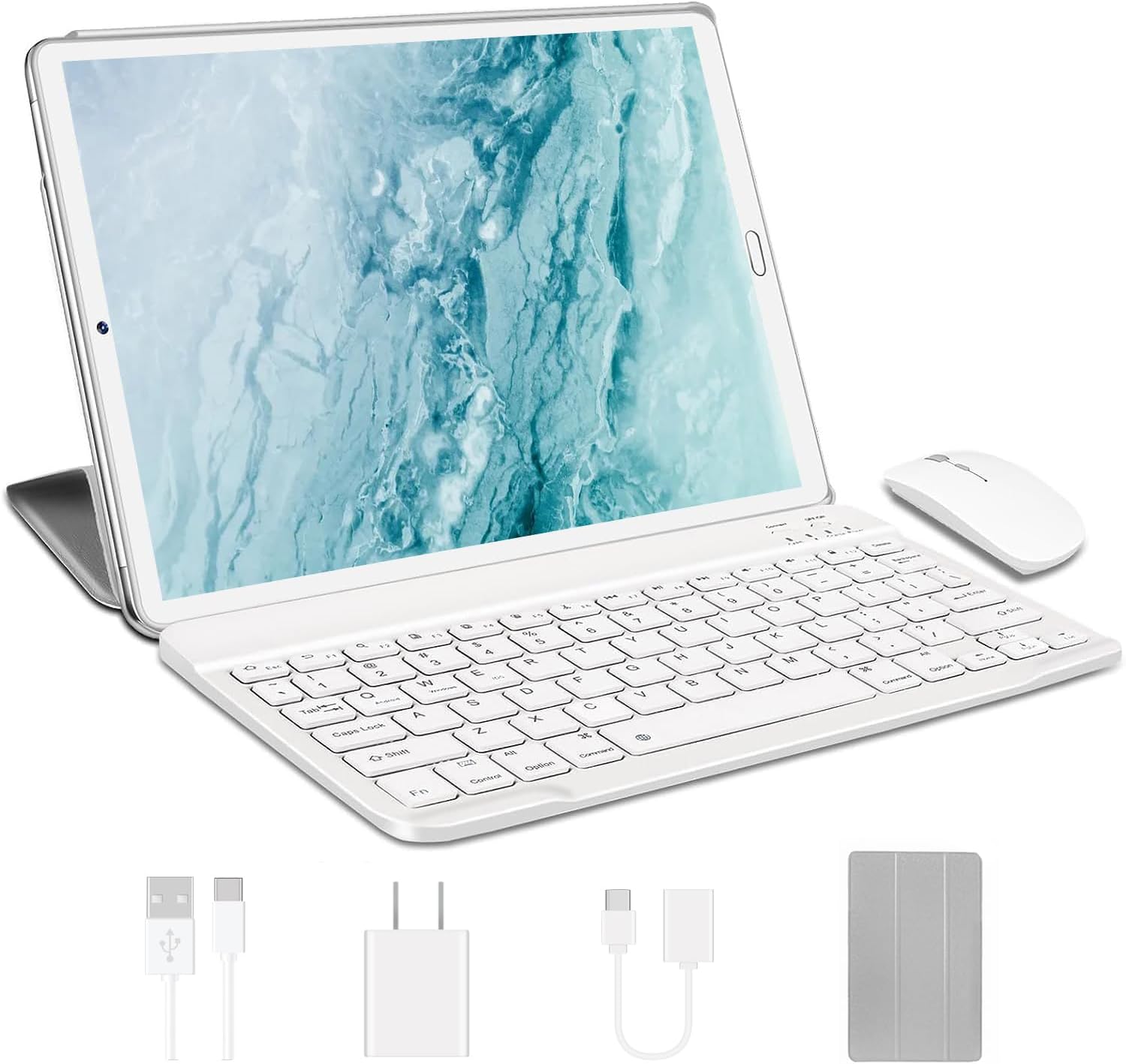 Amazon.com : YESTEL Android Tablet 10.1 inch 2 in1 Tablet with 4GB RAM+ ...