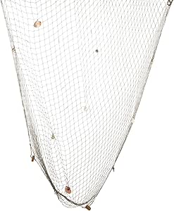 Amazon.com : Beachcombers Fish Net with Shell and Cork Gray : Sports ...