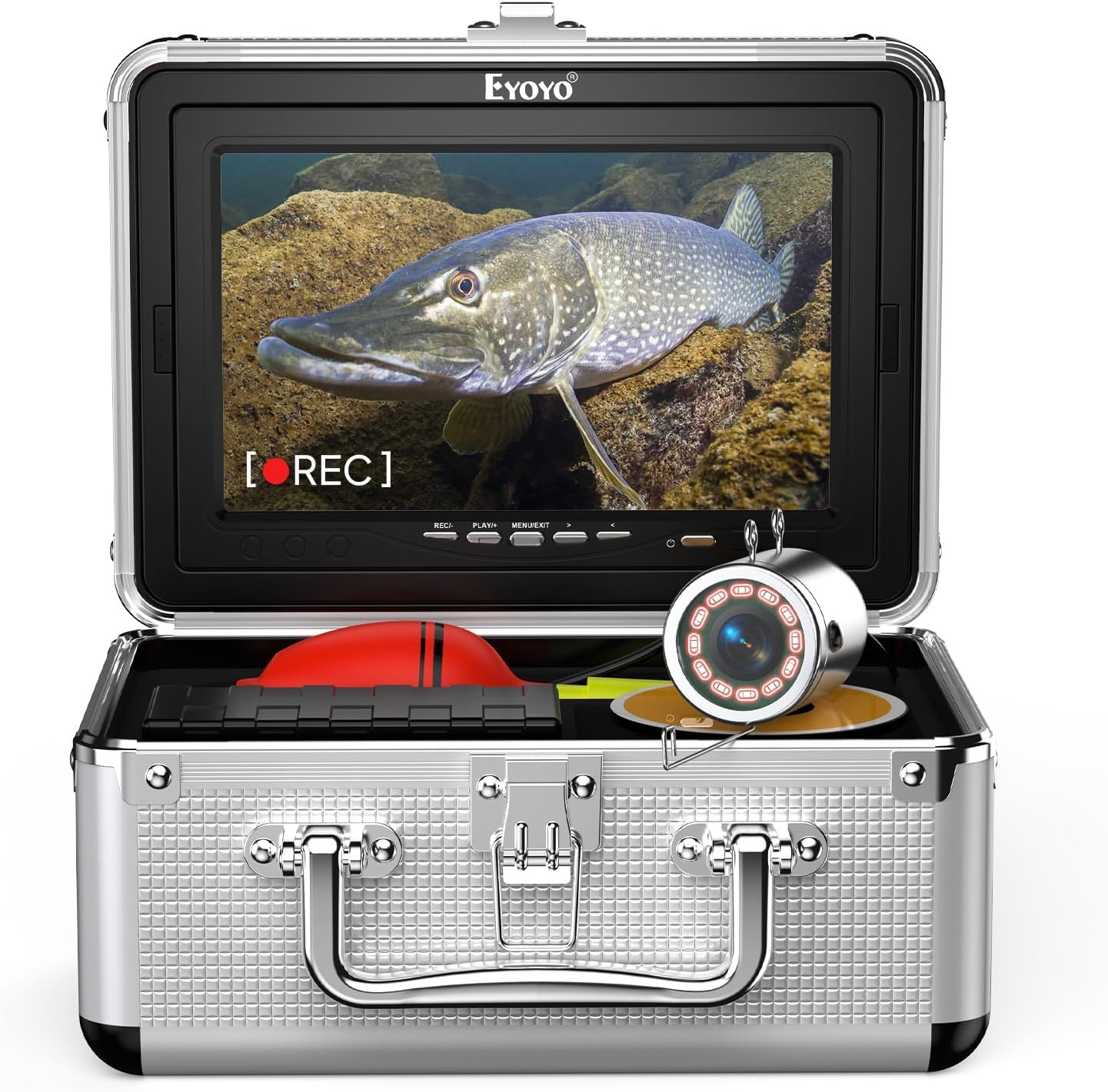 Eyoyo Fishing Camera Video Fish Finder 7 inch LCD Monitor 1000TVL ...