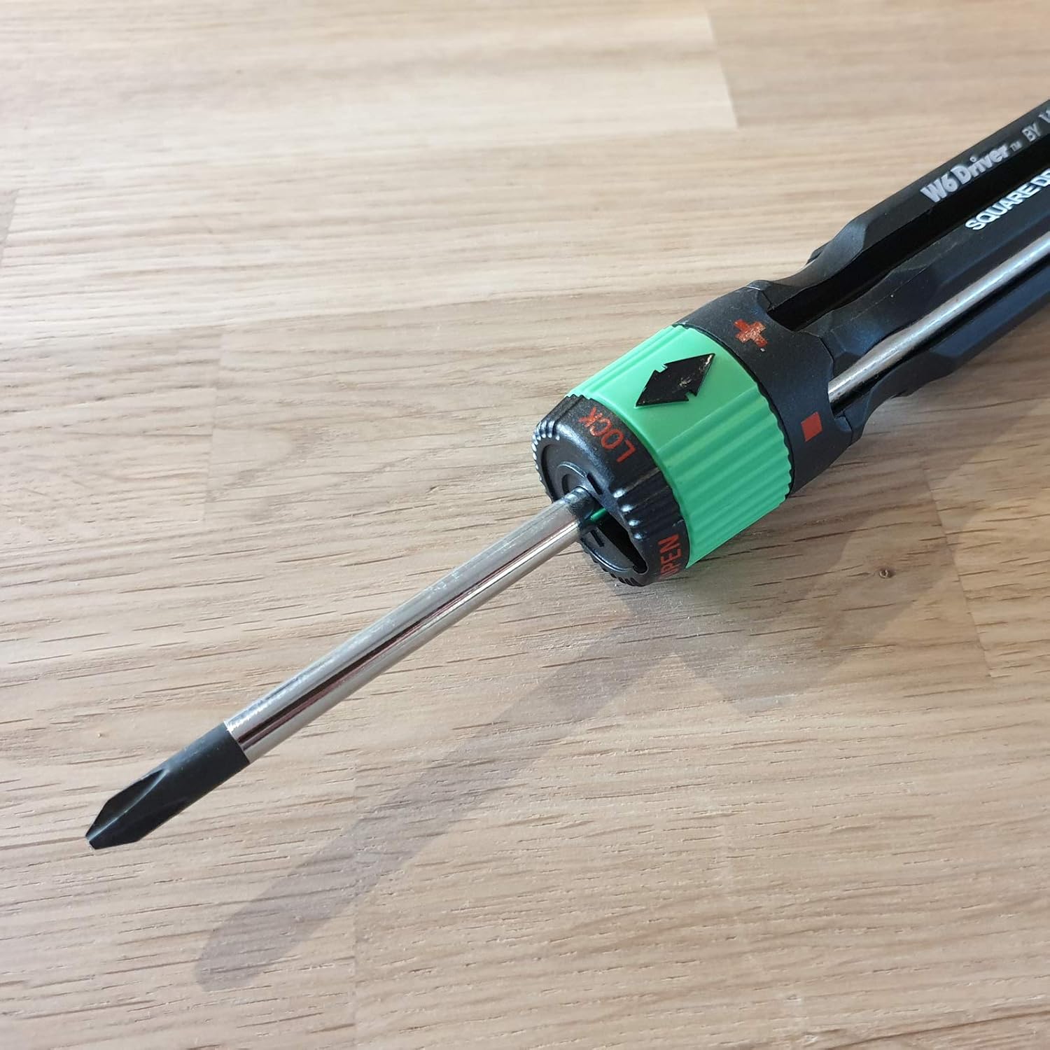W6 Posi Driver 6 in 1 Screwdriver Set – Multibit (Square and Cross Head ...